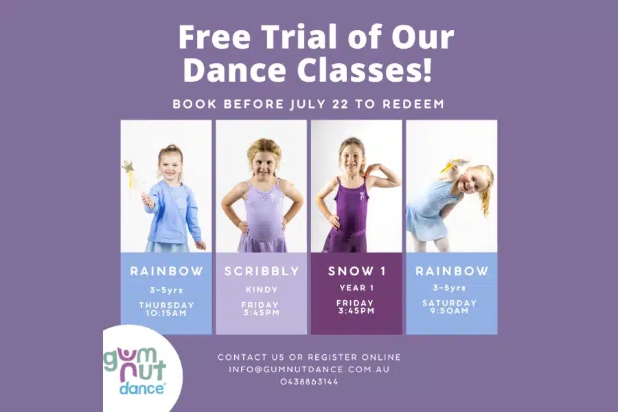 Free Trial Classes For Term 3! | Gumnut Dance